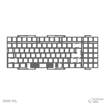 SEMO TKL POM Plate – Custom KBD